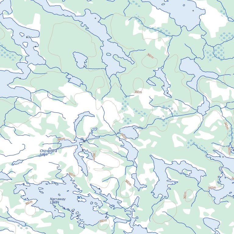 Flintstone Lake, MB (052L11 Toporama) Map by Natural Resources Canada ...