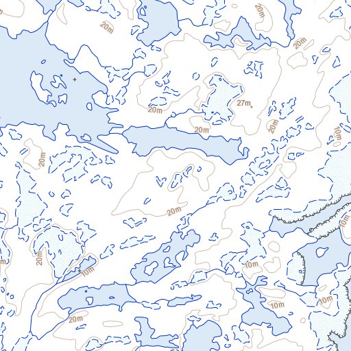 Bailey Islands, NU (055P13 Toporama) Map by Natural Resources Canada ...
