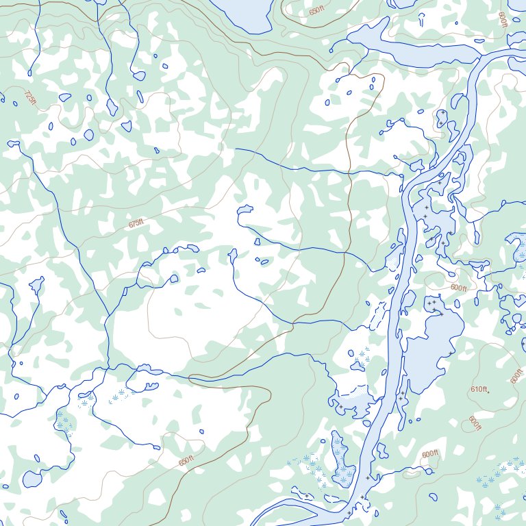 Recluse Lake (054D13 Toporama) Map by Natural Resources Canada | Avenza ...