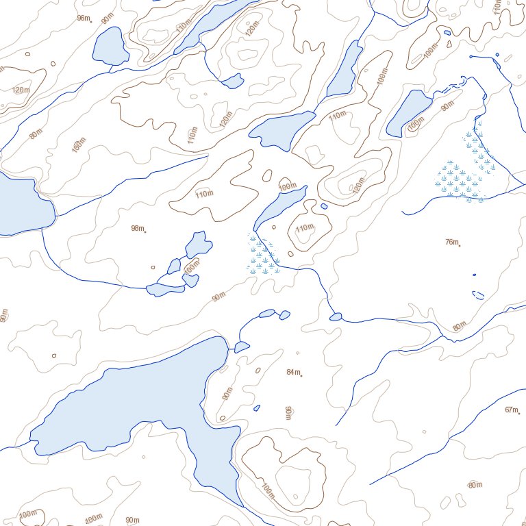 Cameron Lake (057A02 Toporama) Map by Natural Resources Canada | Avenza ...