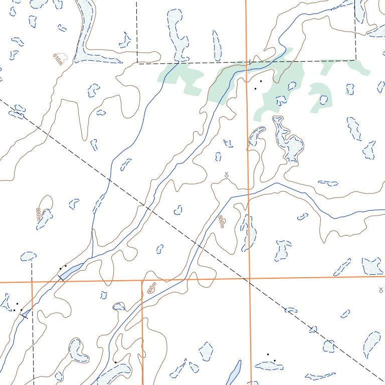 Talmage (062E13 Toporama) Map by Natural Resources Canada | Avenza Maps