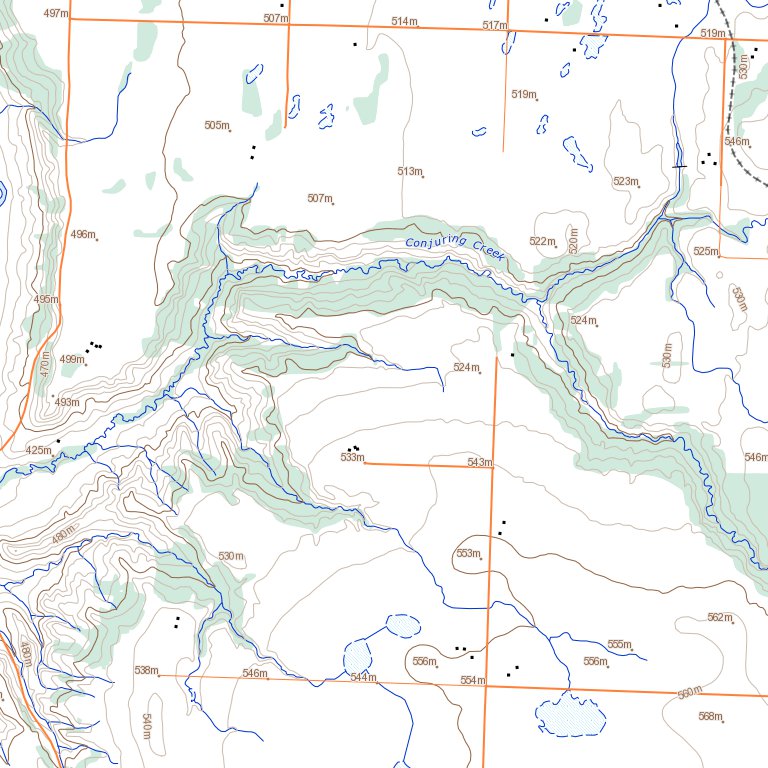 Inglis, MB (062K14 Toporama) Map by Natural Resources Canada | Avenza Maps