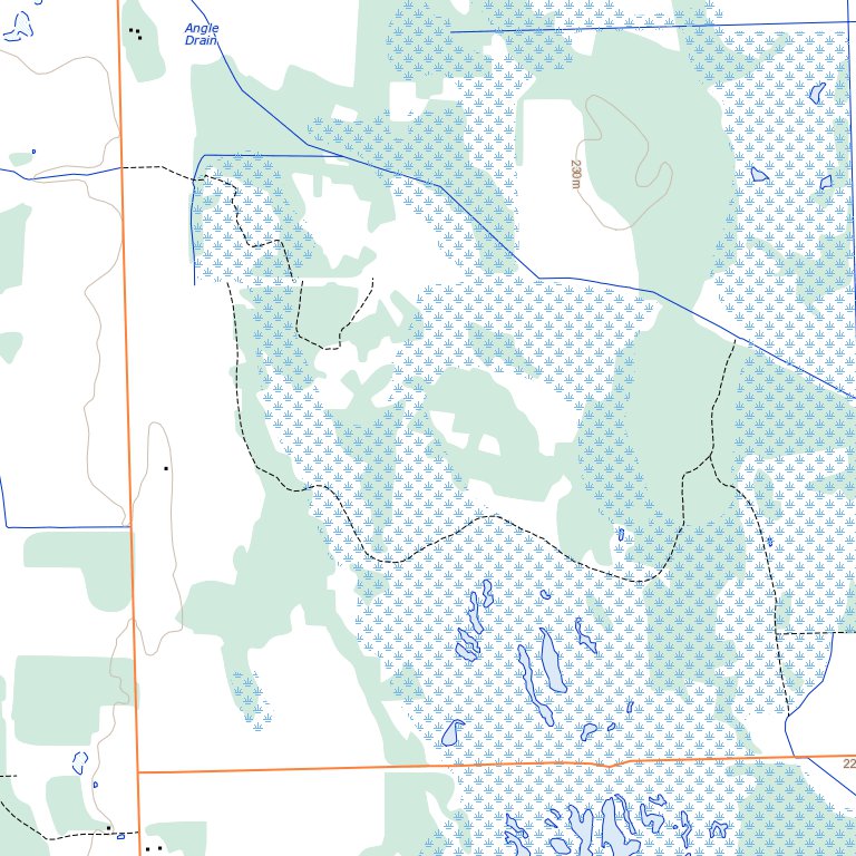 Shorncliffe, MB (062P03 Toporama) Map by Natural Resources Canada ...