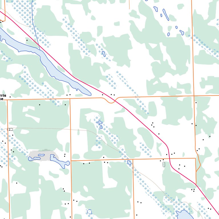 Teulon, MB (062I06 Toporama) Map by Natural Resources Canada | Avenza Maps