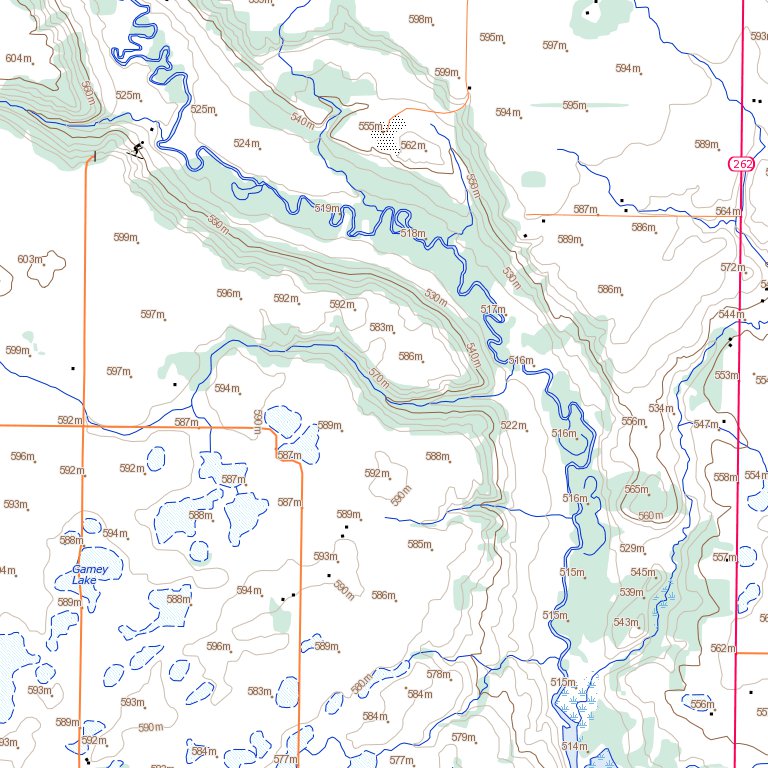 Clanwilliam, MB (062J05 Toporama) Map by Natural Resources Canada ...