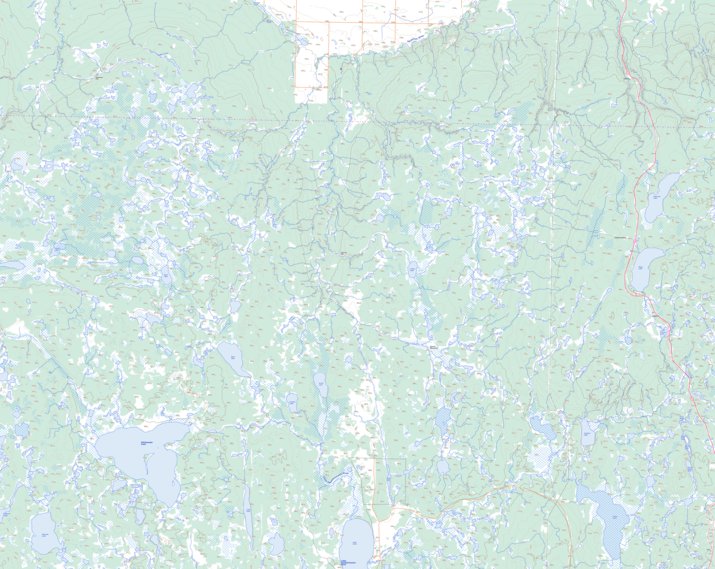 Whitewater Lake, MB (062K16 Toporama) Map by Natural Resources Canada ...