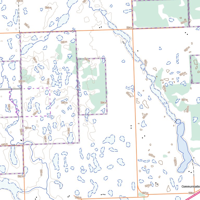 Grenfell, SK (062L07 Toporama) Map by Natural Resources Canada | Avenza ...