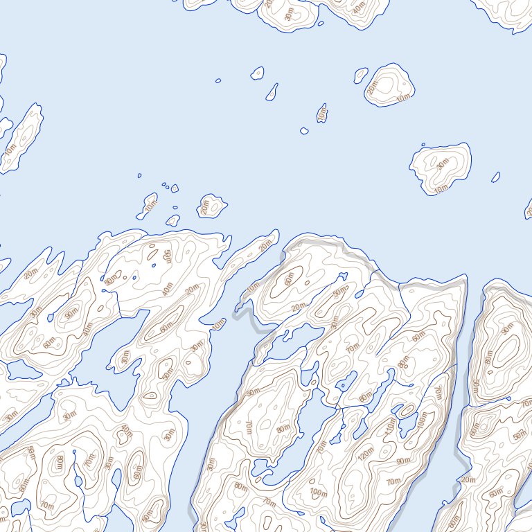 Kull Island, NU (057D11 Toporama) Map by Natural Resources Canada ...
