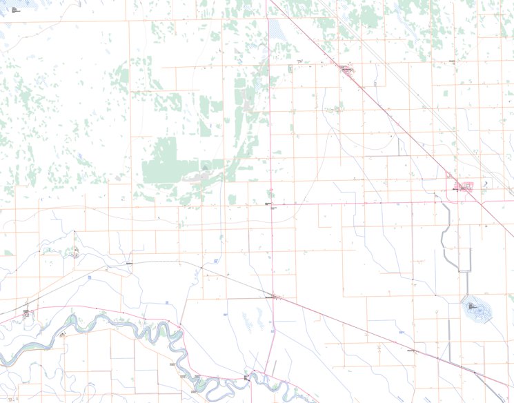 Warren, MB (062I04 Toporama) Map by Natural Resources Canada | Avenza Maps