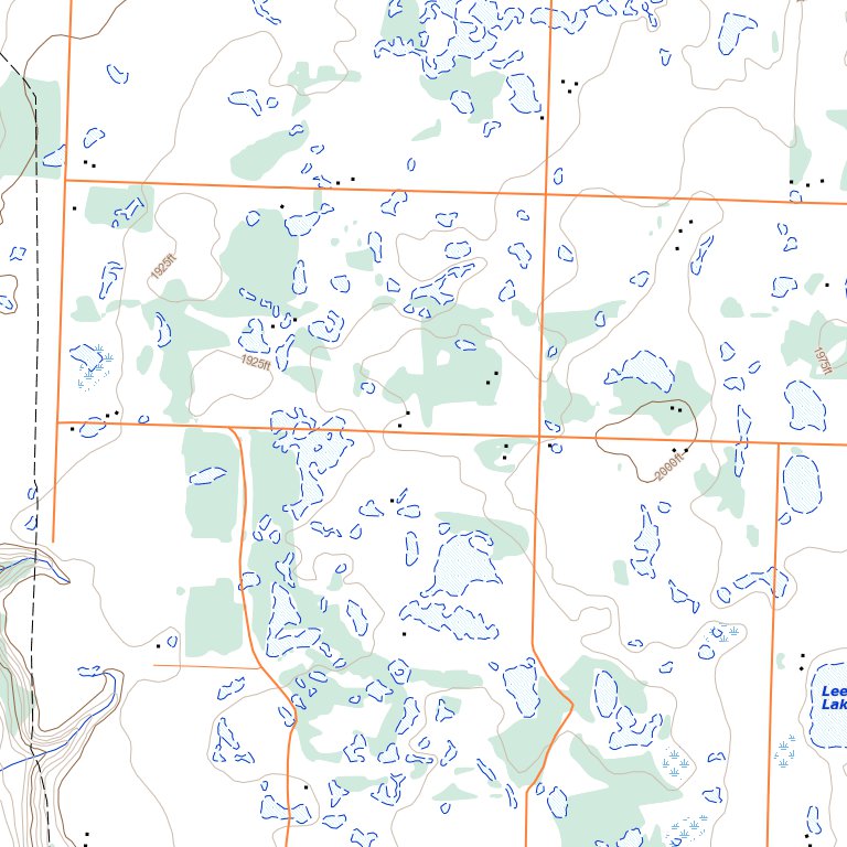 Roblin, MB (062N03 Toporama) Map by Natural Resources Canada | Avenza Maps