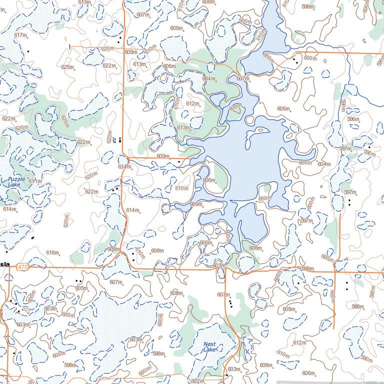 Elphinstone, MB (062K09 Toporama) Map by Natural Resources Canada ...
