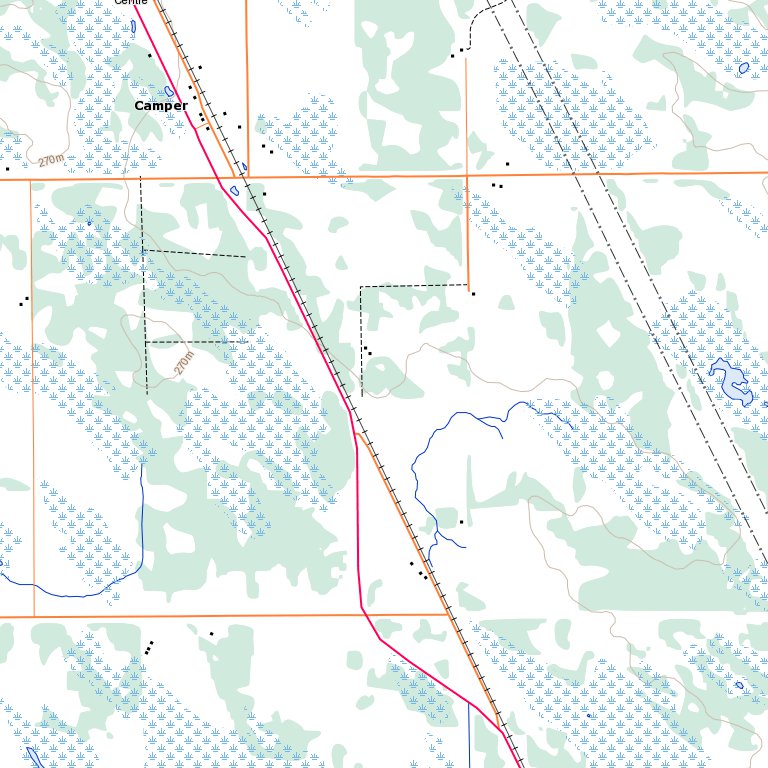 Ashern, MB (062O01 Toporama) Map by Natural Resources Canada | Avenza Maps