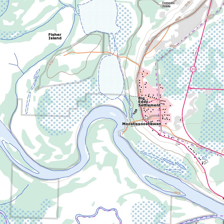 The Pas, MB (063F14 Toporama) Map by Natural Resources Canada | Avenza Maps