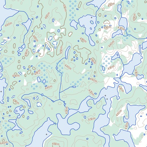 Dutton Lake, MB (064M09 Toporama) Map by Natural Resources Canada ...