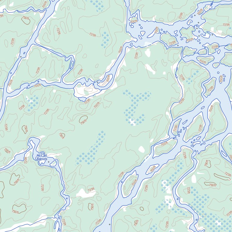 Sugar Falls, MB (063I05 Toporama) Map by Natural Resources Canada ...