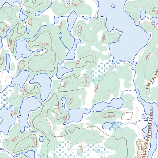 Drake Lake, MB (064O12 Toporama) Map by Natural Resources Canada ...