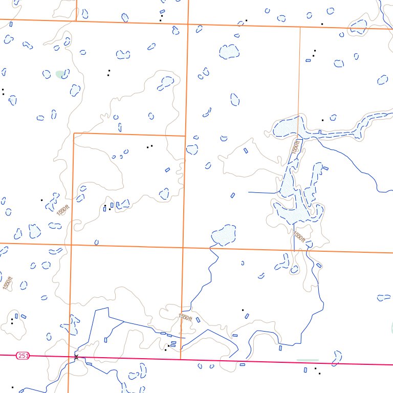 Waskada, MB (062F02 Toporama) Map by Natural Resources Canada | Avenza Maps