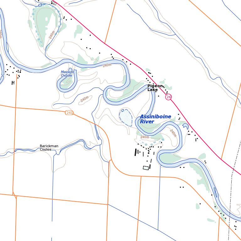Elie, MB (062H13 Toporama) Map by Natural Resources Canada | Avenza Maps