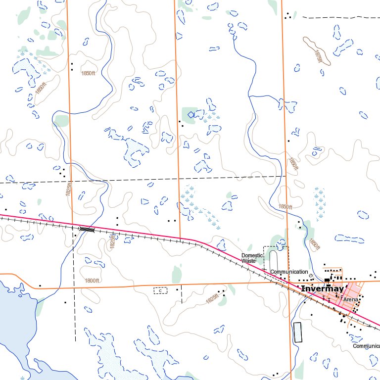 Margo, SK (062M14 Toporama) Map by Natural Resources Canada | Avenza Maps
