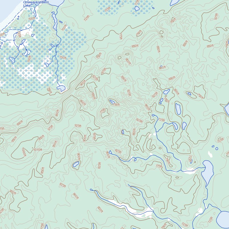 Crying Lake, MB (064A08 Toporama) Map by Natural Resources Canada ...