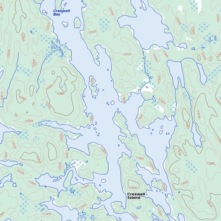 Ghana Lake, SK (064D11 Toporama) Map by Natural Resources Canada ...
