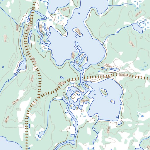 Patterson Lake, MB (064M16 Toporama) Map by Natural Resources Canada ...