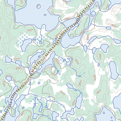 Corbett Lake, MB (064O11 Toporama) Map by Natural Resources Canada ...