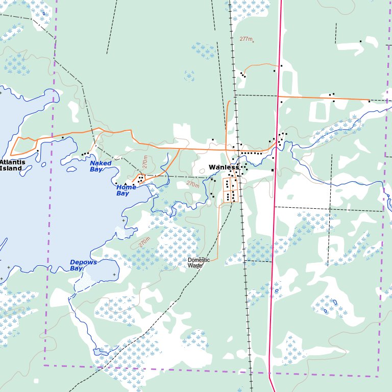 Root Lake (063K03 Toporama) Map by Natural Resources Canada | Avenza Maps