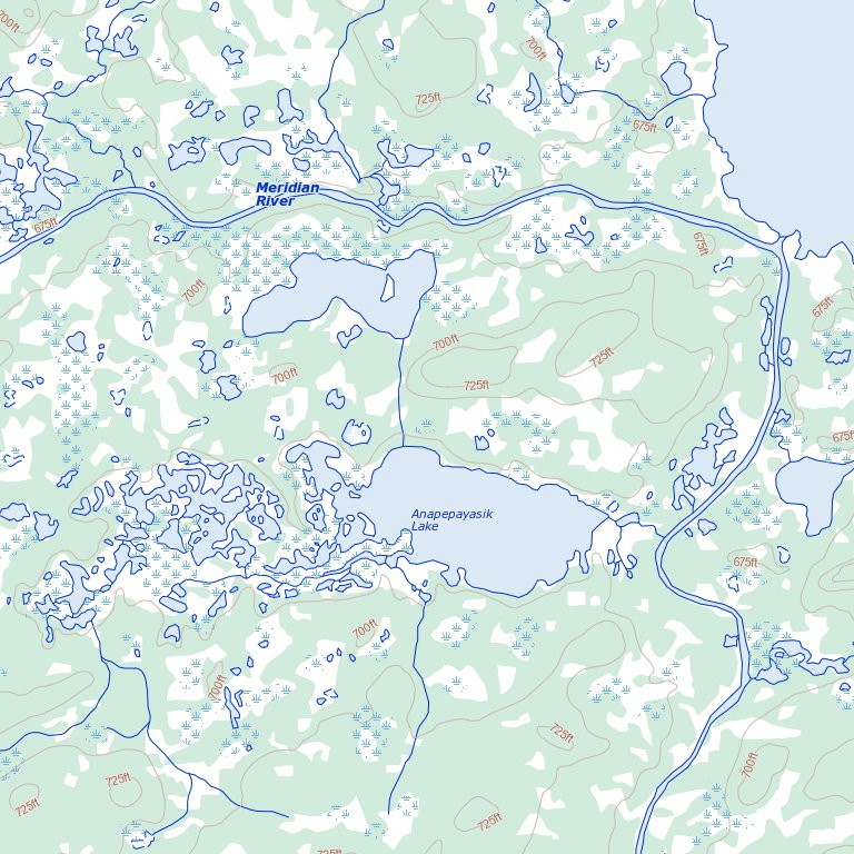 Orr Lake, MB (064A03 Toporama) Map by Natural Resources Canada | Avenza ...