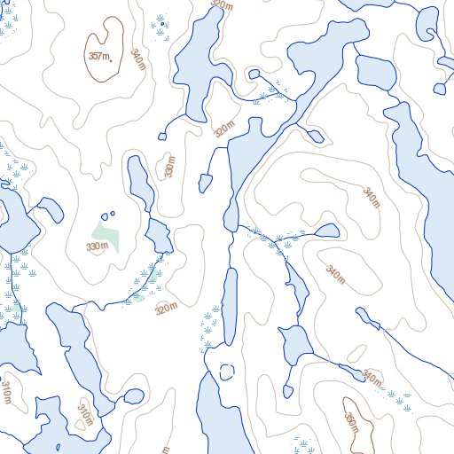 Boland Lake, NU (065G12 Toporama) Map by Natural Resources Canada ...