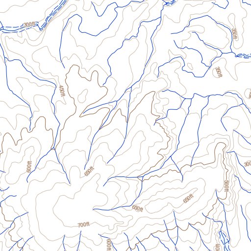 Divergent River, NU (069F08 Toporama) Map by Natural Resources Canada ...