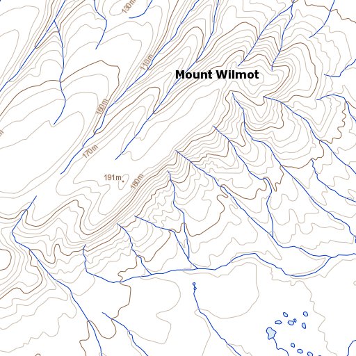 Mount Wilmot, NU (069B05 Toporama) Map by Natural Resources Canada ...