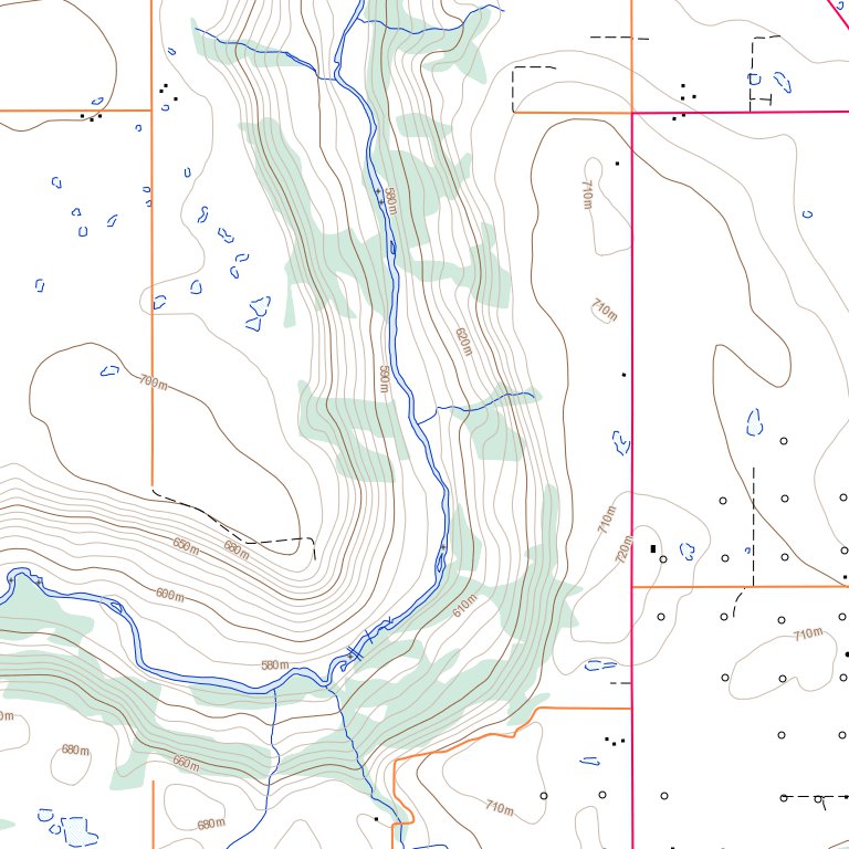 Wainwright, AB (073D15 Toporama) Map by Natural Resources Canada ...