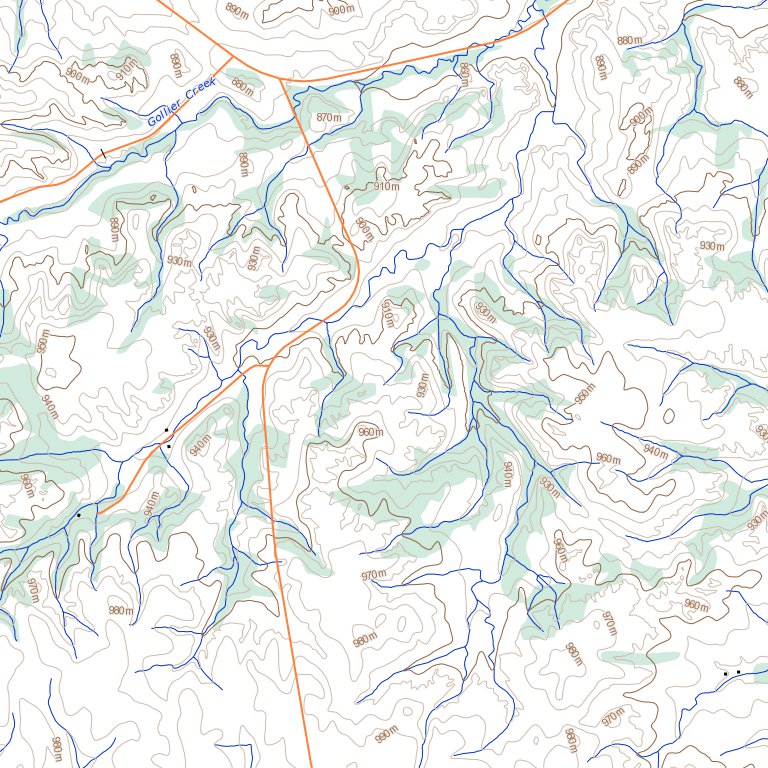 Wood Mountain, SK (072G08 Toporama) Map by Natural Resources Canada ...