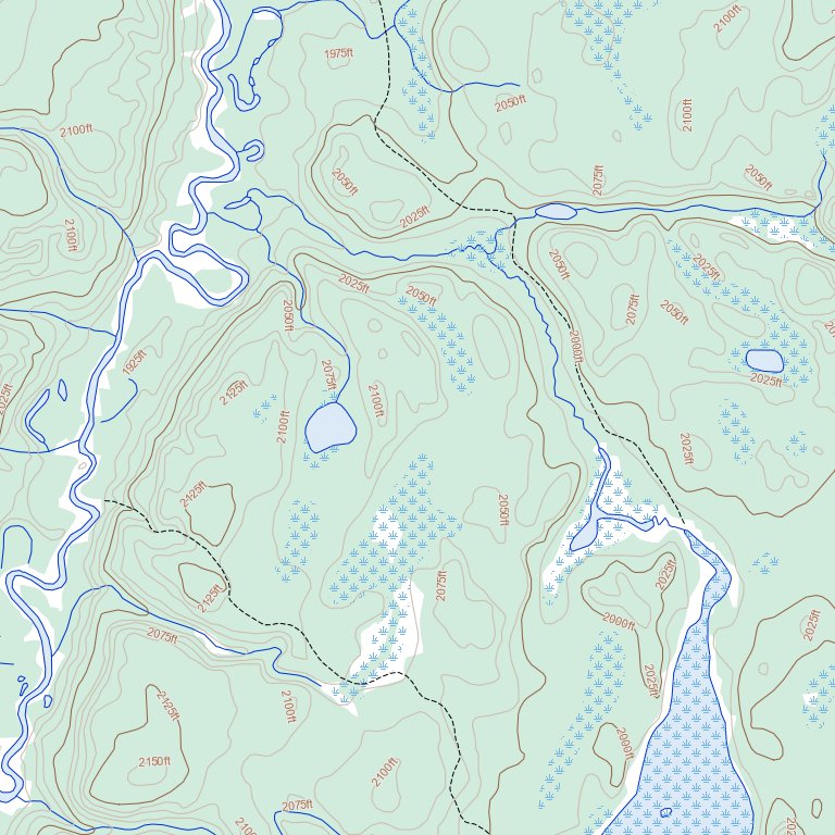 Touchwood Lake, AB (073L14 Toporama) Map by Natural Resources Canada ...