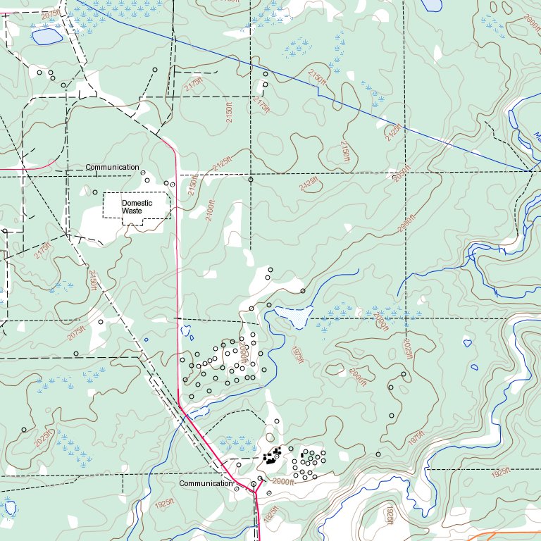 Marie Lake, AB (073L09 Toporama) Map by Natural Resources Canada ...