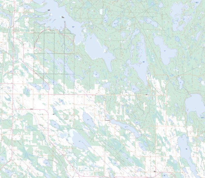 Beaver Lake, AB (073L12 Toporama) Map by Natural Resources Canada ...