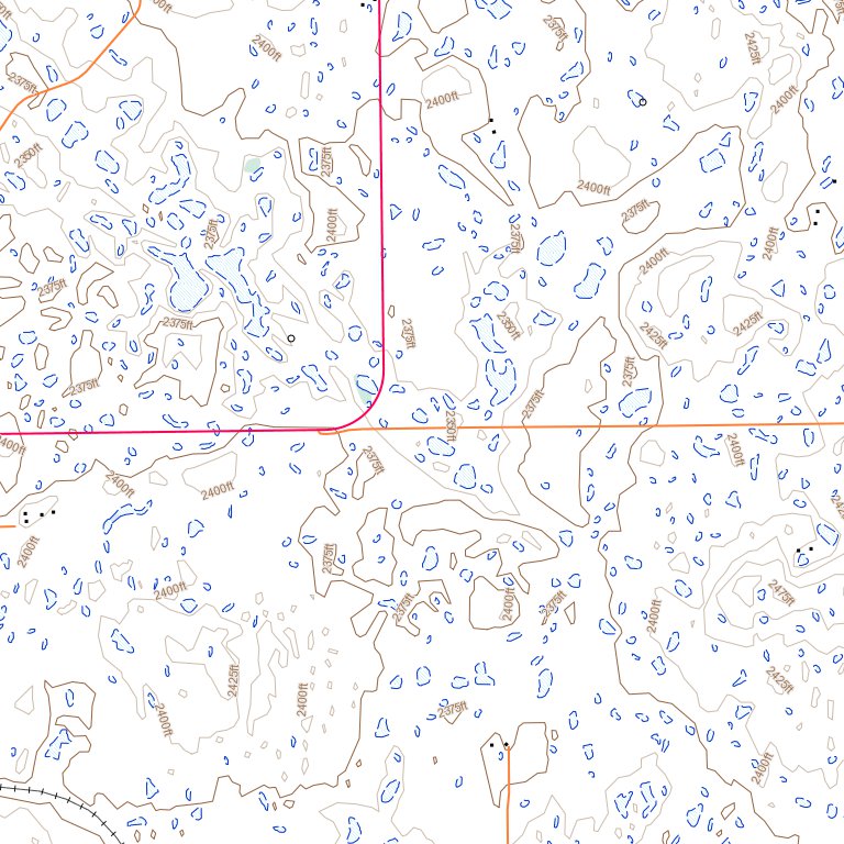 Grassy Island Lake (072M16 Toporama) Map by Natural Resources Canada ...