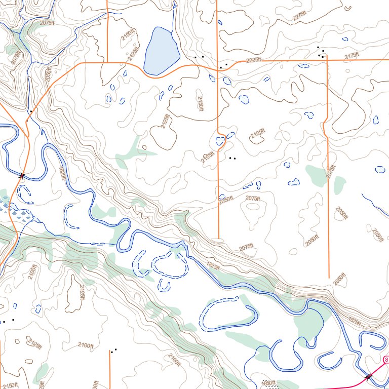 Mclaughlin, AB (073D16 Toporama) Map by Natural Resources Canada ...