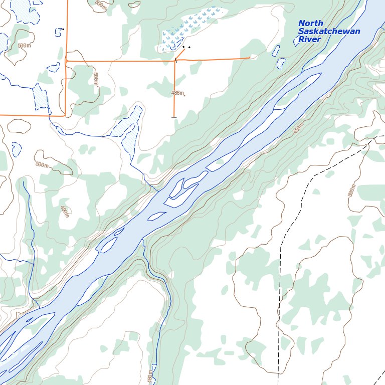 Shellbrook, SK (073G01 Toporama) Map by Natural Resources Canada ...