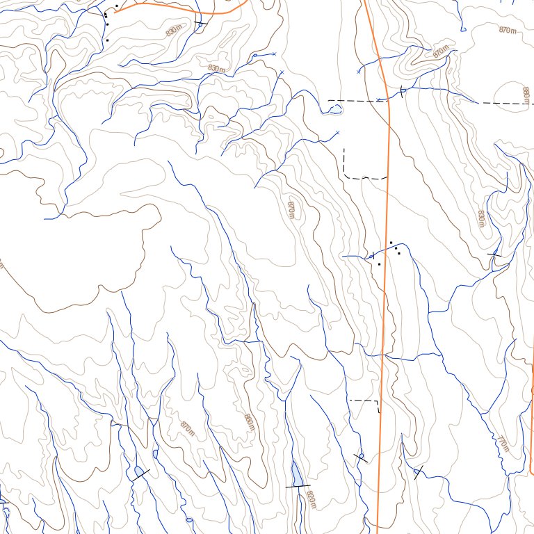 Hallonquist, SK (072J03 Toporama) Map by Natural Resources Canada ...
