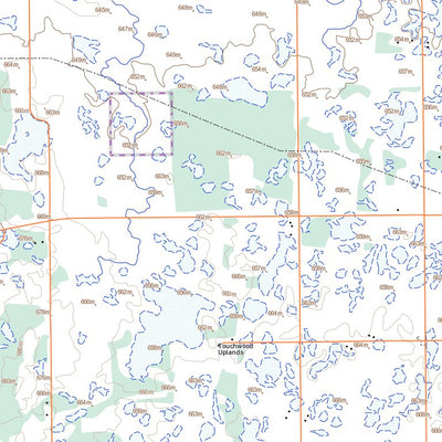 Touchwood Hills, SK (072P09 Toporama) Map by Natural Resources Canada ...