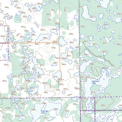Touchwood Hills, SK (072P09 Toporama) Map by Natural Resources Canada ...
