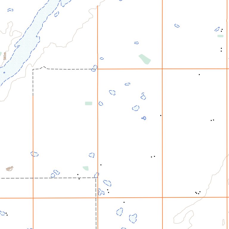 Jansen, SK (072P15 Toporama) Map by Natural Resources Canada | Avenza Maps