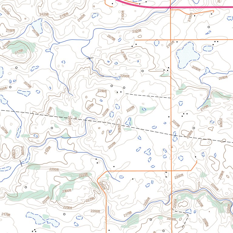 Vermilion, AB (073E07 Toporama) Map by Natural Resources Canada ...