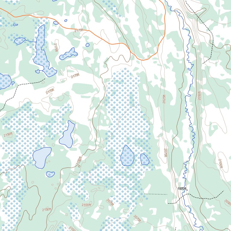 Behan Lake, AB (073M05 Toporama) Map by Natural Resources Canada ...