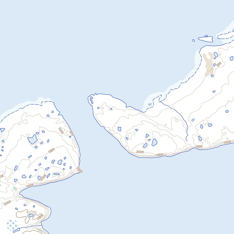 Cape Barrow, NU (077B03 Toporama) Map by Natural Resources Canada ...
