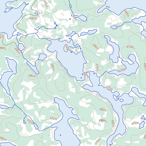 Hardy Lake, NT (076C13 Toporama) Map by Natural Resources Canada ...