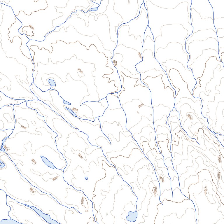 Unnamed (078D09 Toporama) Map by Natural Resources Canada | Avenza Maps