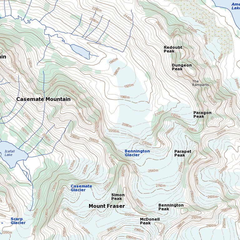 Amethyst Lakes, AB (083D09 Toporama) Map by Natural Resources Canada ...